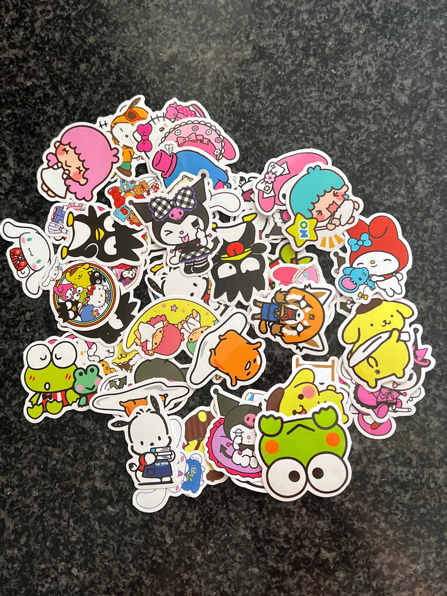 50 pcs Sanrio waterproof stickers – BTSMERCH SOUTH AFRICA