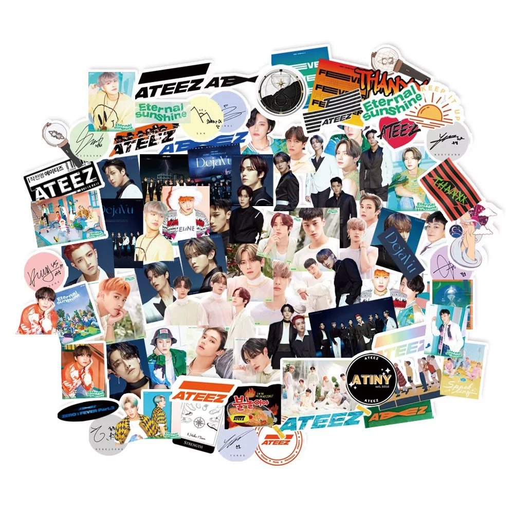 ATEEZ, SKZ, Enhypen, BP, ITZY, seventeen, Twice & TXT stickers ...