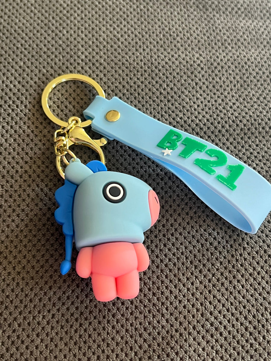 3D large size BT21 keychains – BTSMERCH SOUTH AFRICA